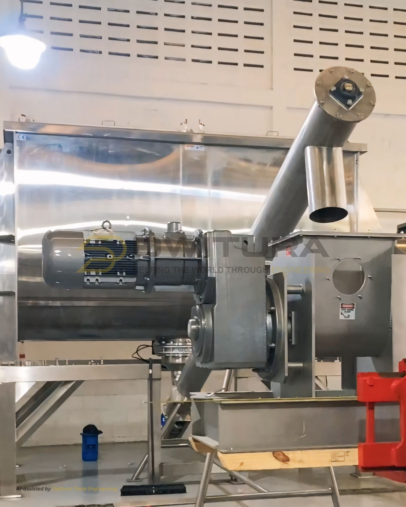 Mesin Ribbon Mixer Pakan Ternak Industri Surabaya – DWITURA - CV ...